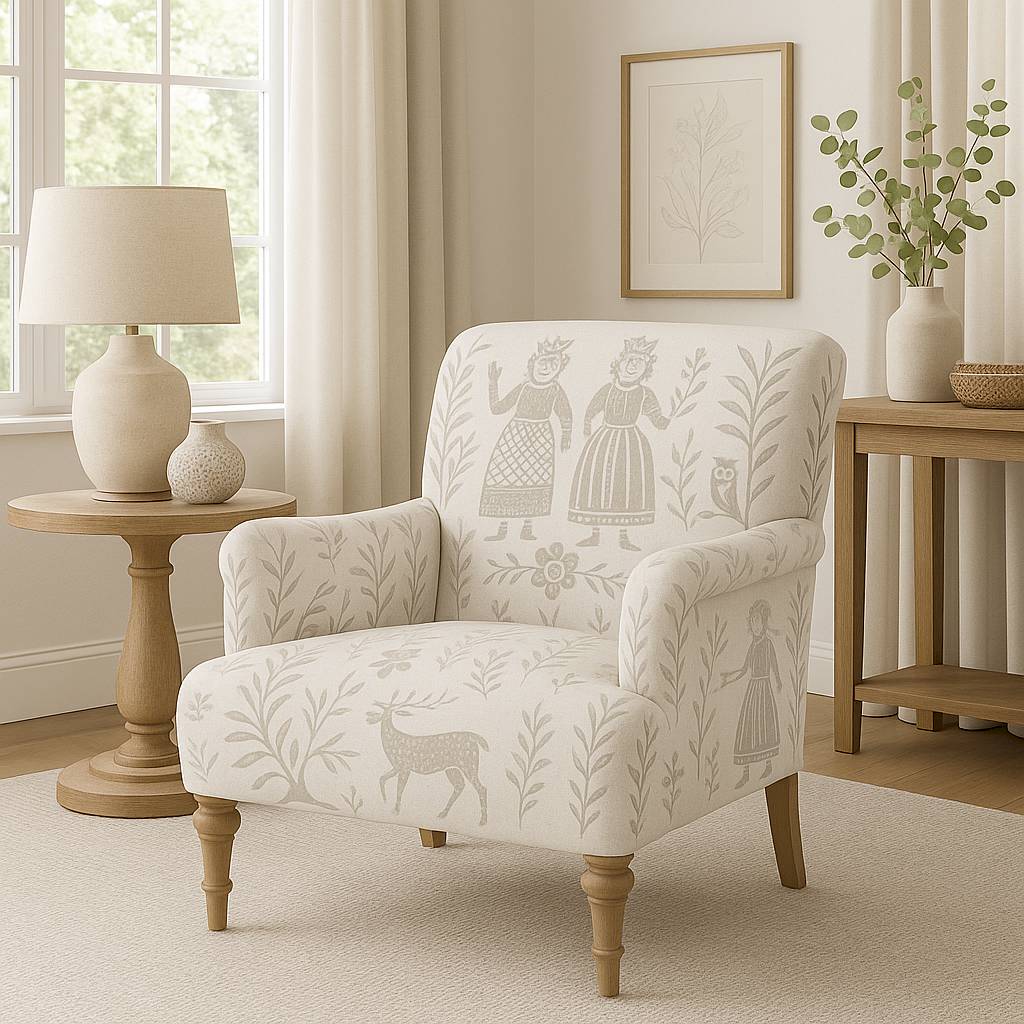 Aadhvika Arm Chair – Rustic Home